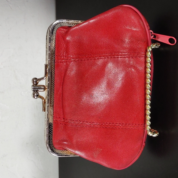 unknown | Bags | Vintage Red Leather Coin Purse | Poshmark